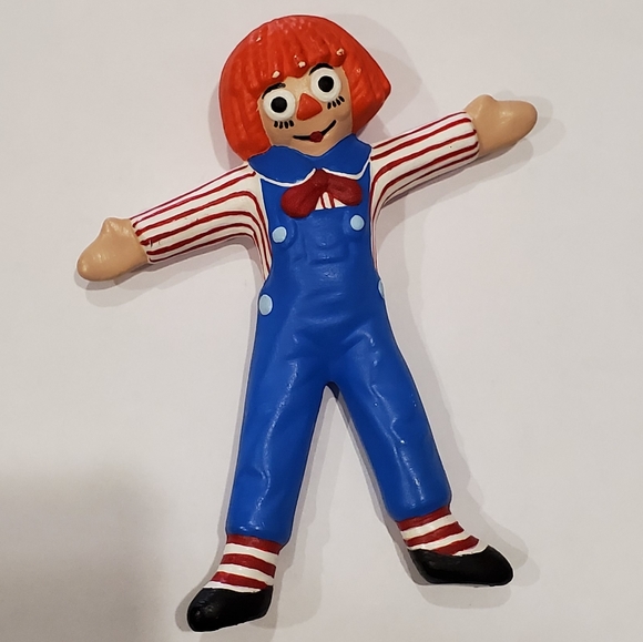 Accents | Vintage Raggedy Andy Laying Figurine | Poshmark